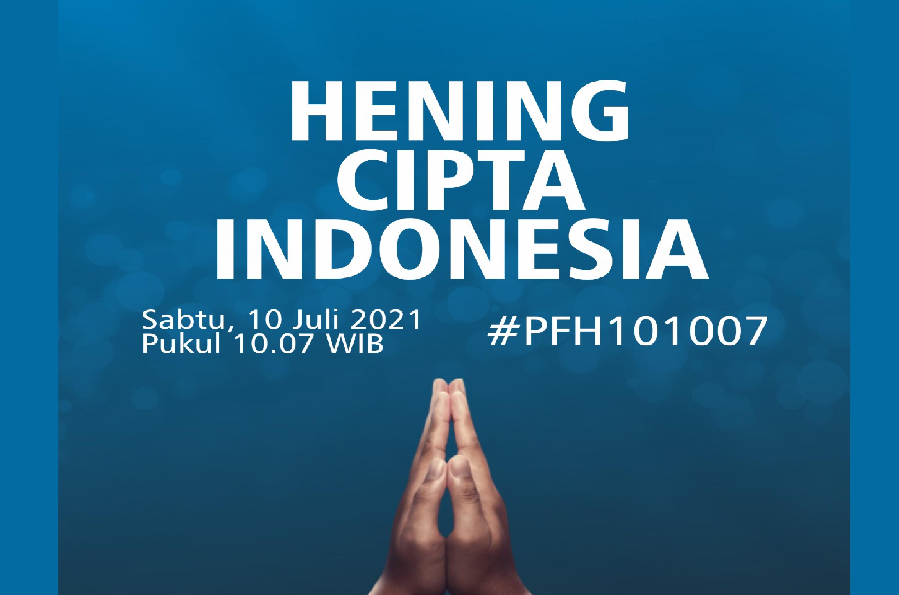 Hening Cipta Indonesia, Menag: Doakan Pendahulu, Doakan Pandemi segera ...